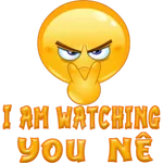 I am watching you - getsticker.com - Stickers for WhatsApp and iMessage ...