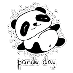 Cute Panda sticker - getsticker.com - Stickers for WhatsApp and ...